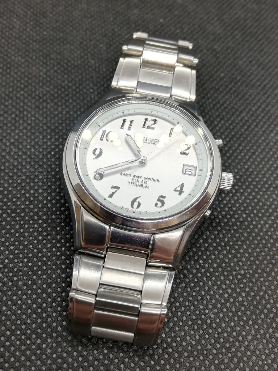 ソーラー 電波】SEIKO セイコーチタニウム SBTM007 7B22-0AD0 ソーラー 電波】SEIKO セイコーチタニウム SBTM007 7B22-0AD0
