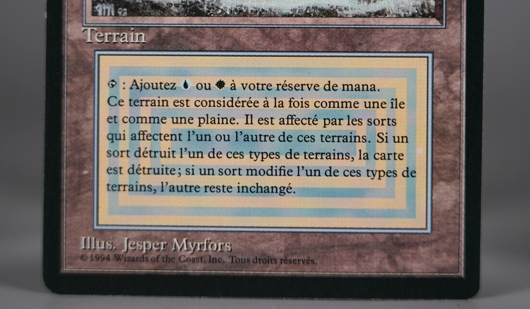 日本代購代標第一品牌【樂淘letao】－MTG 超希少 レアカード フランス語 版 3ED リバイズド 黒枠 Tundra ツンドラ Toundra デュアルランド 土地 MAGIC The ...