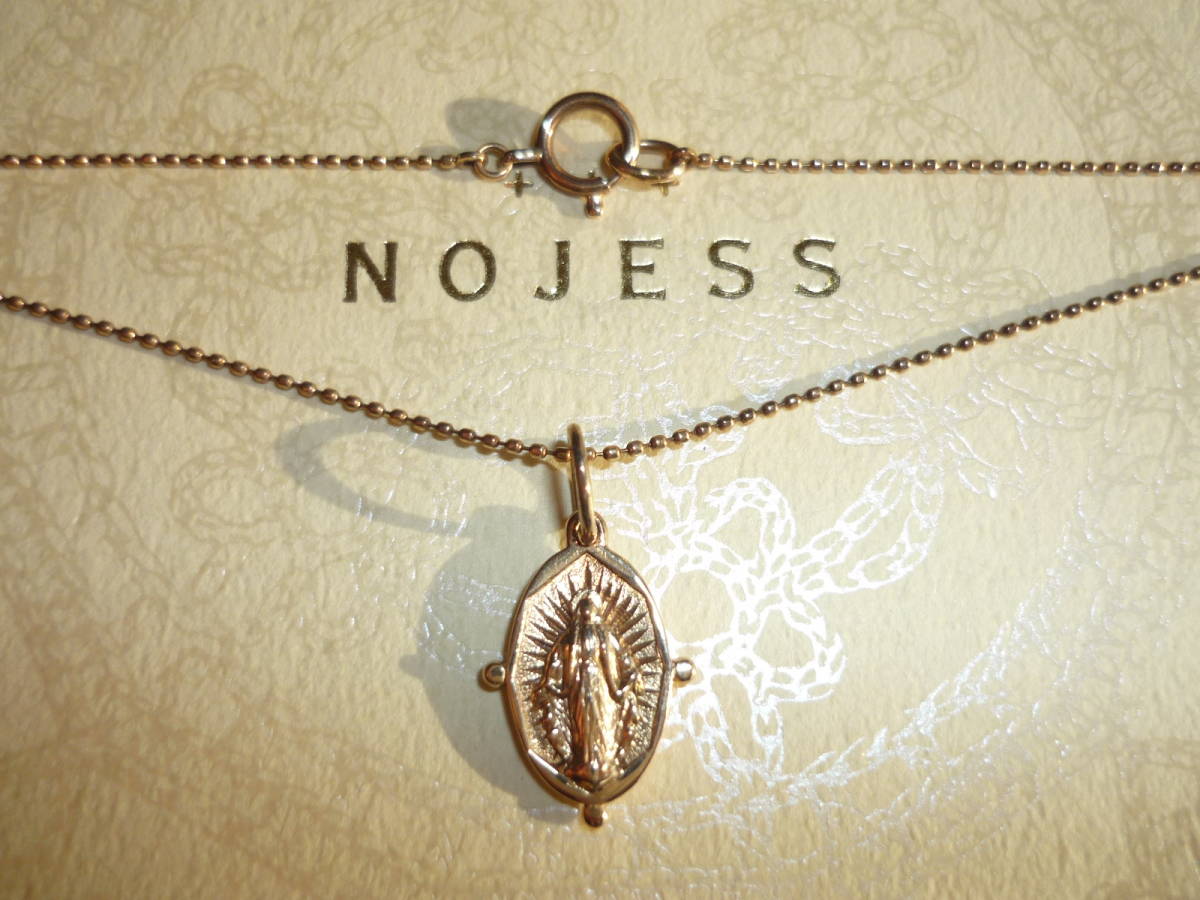 Yahoo!オークション - ノジェス K10PG メダイユ ネックレス 聖母 マリ...