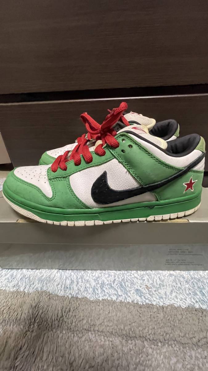 NIKE DUNK LOW PRO SB ハイネケン ナイキ ダンク 超レアモデル NIKE DUNK LOW PRO SB ハイネケン ナイキ ダンク 超レアモデル