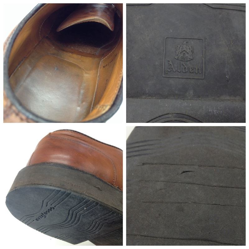 Yahoo!オークション - オールデン ALDEN Uチップ シューズ レザー ブラ...