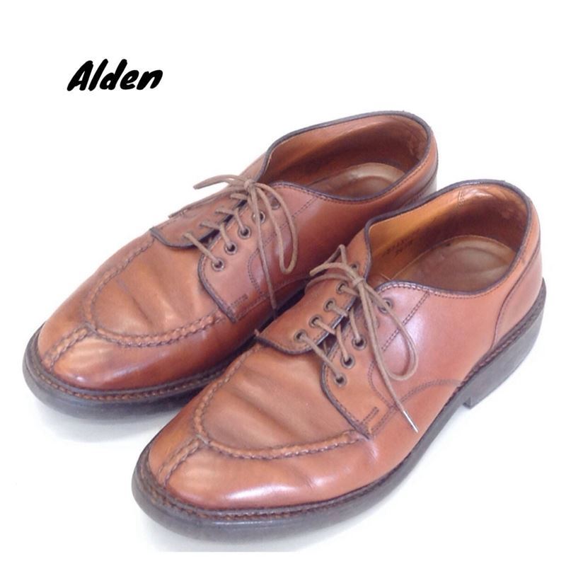 Yahoo!オークション - オールデン ALDEN Uチップ シューズ レザー ブラ...