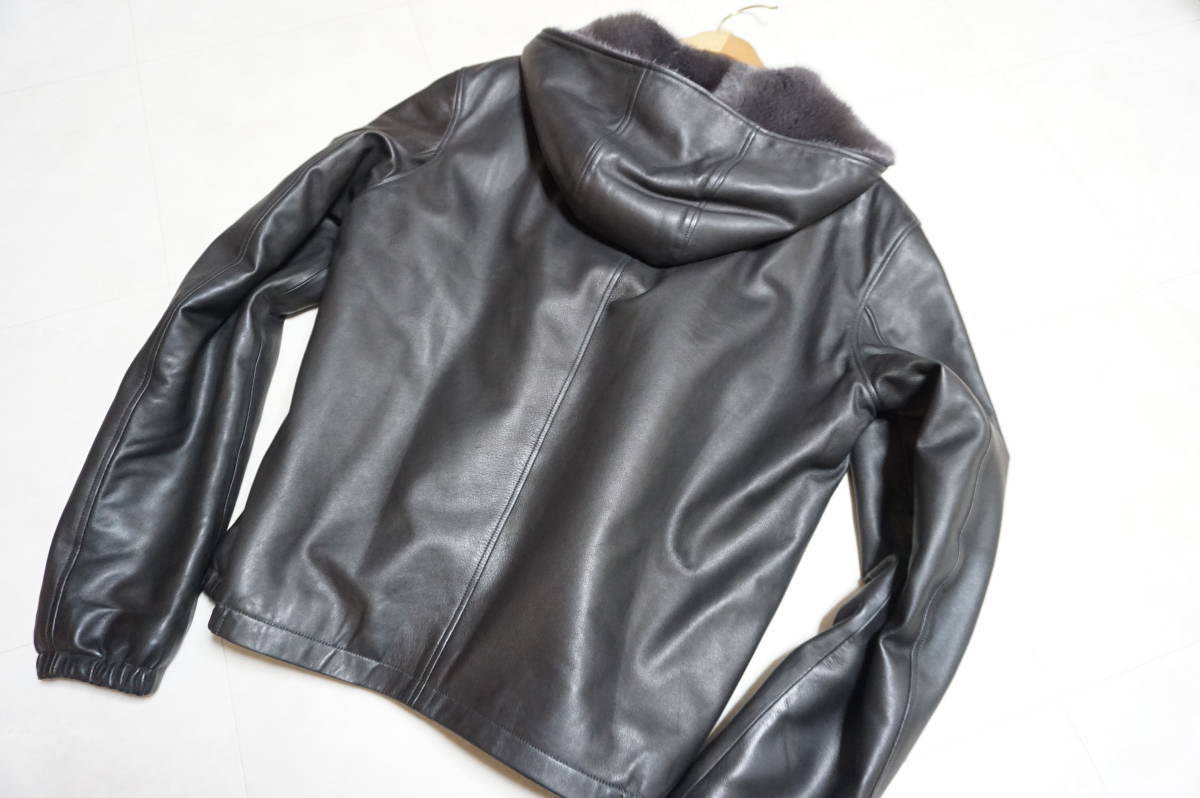 美品 QUAI DE VALMY ラム革 サイズ48 レザージャケット リステア 美品 QUAI DE VALMY ラム革 サイズ48 レザージャケット リステア