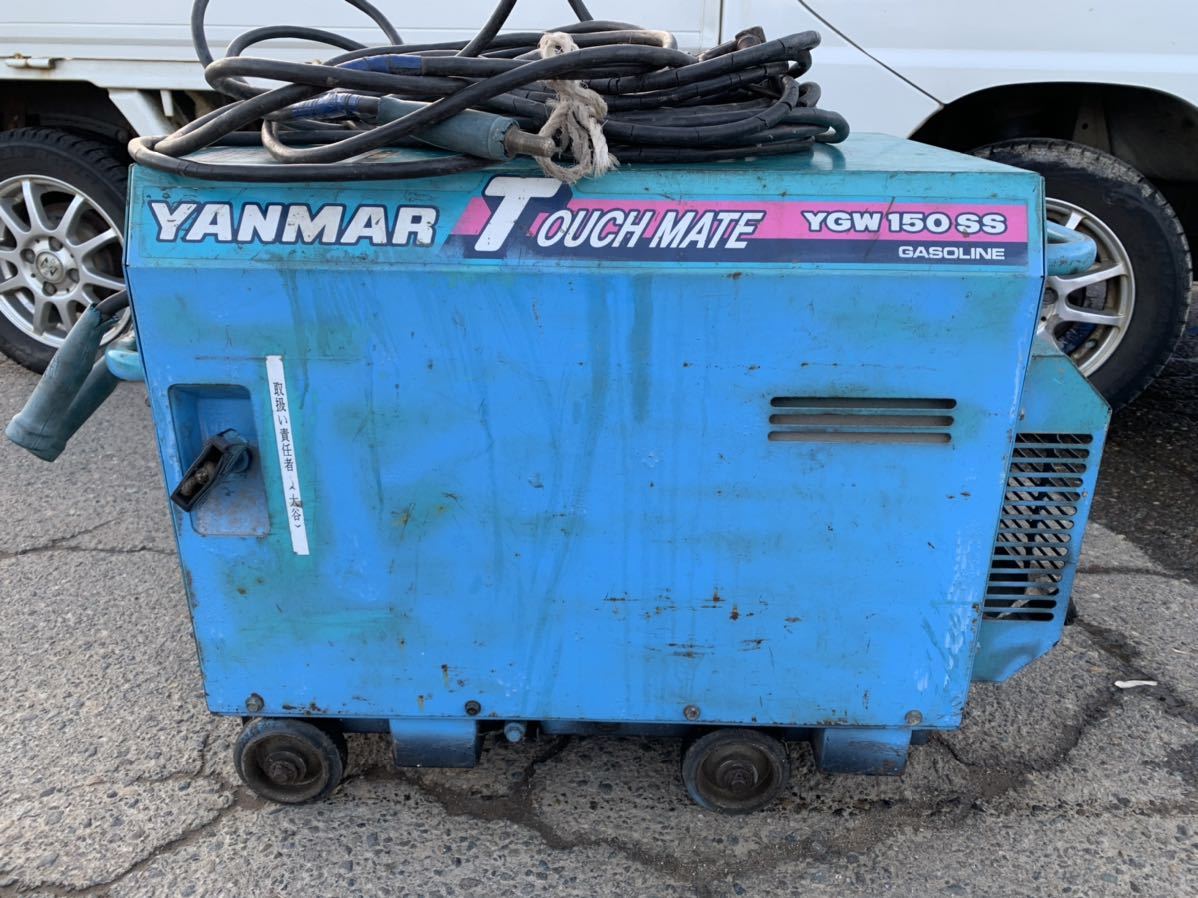 Yahoo!オークション - ヤンマーエンジン溶接機 発電機 YGW150SS