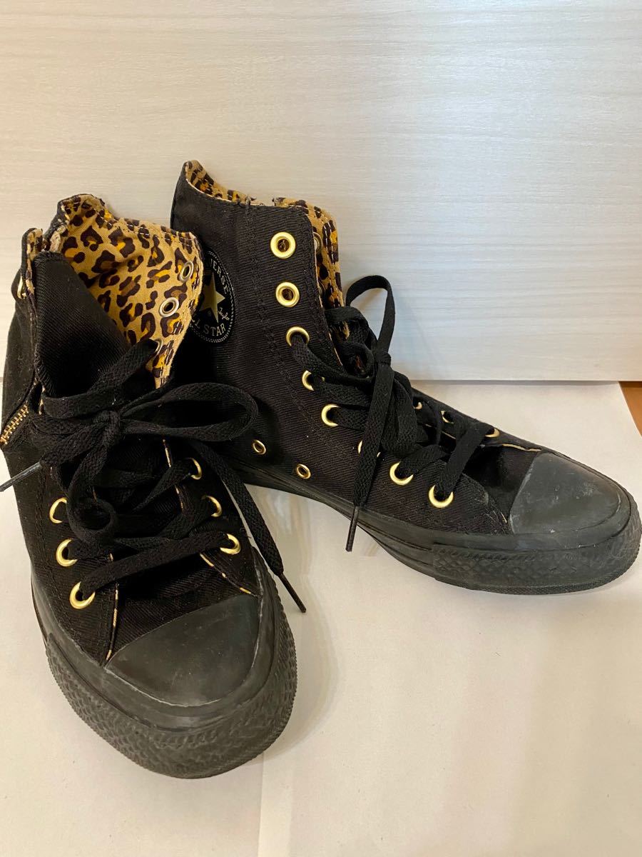 CONVERSE コンバース ハイカットスニーカー レオパード 豹柄 CONVERSE コンバース ハイカットスニーカー レオパード 豹柄