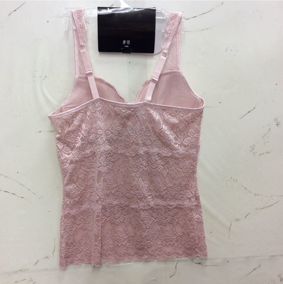 Yahoo!オークション - [K396] バストラインすっきり【LL ピンク】ノン...