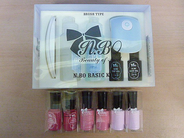 Yahoo!オークション - Z762 未使用 N.BO ジェルネイル キット/1点 カラ...