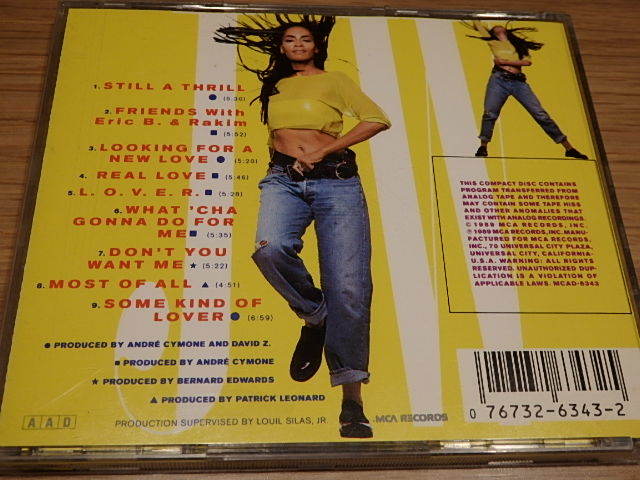 Usa盤 Cd Jody Watley You Wanna Dance With Me ジョディ ワトリー 1989 J |売買された