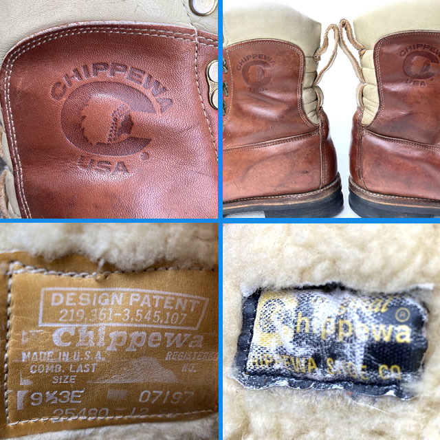 70's ヴィンテージ CHIPPEWA チペワ ワークブーツ ロガーブーツ 70's ヴィンテージ CHIPPEWA チペワ ワークブーツ ロガーブーツ
