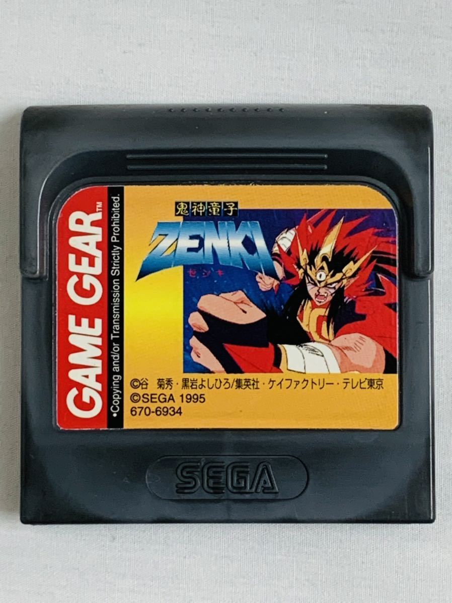 Yahoo!オークション - GG 鬼神童子ZENKI ゼンキ ゲームギア