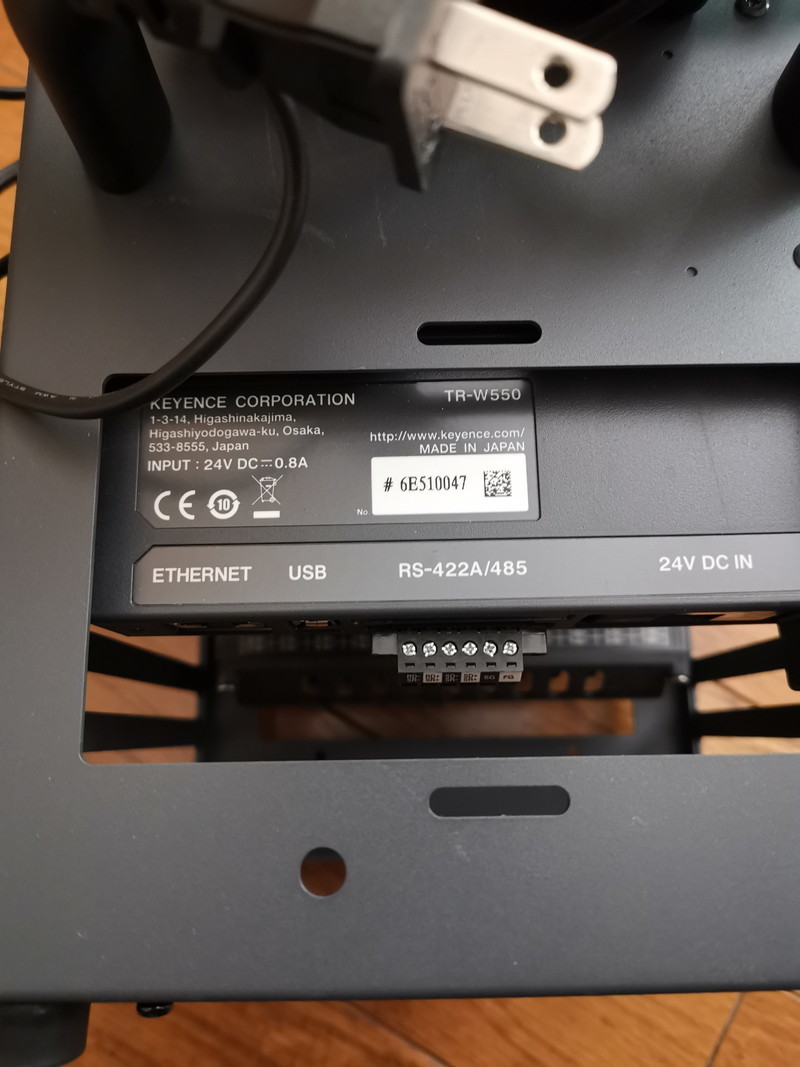 Yahoo!オークション - 未使用 KEYENCE TR-W550＋TR-TH08＋SJ-U1 5型 ...