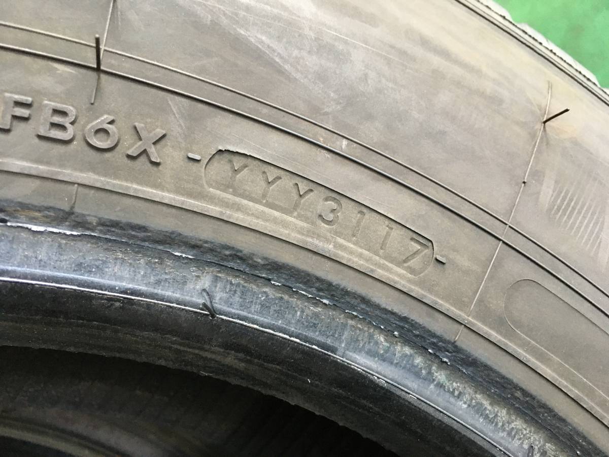 Yahoo!オークション - m343-1-4 205/80R17.5 中古4本セット ヨコハマ ...