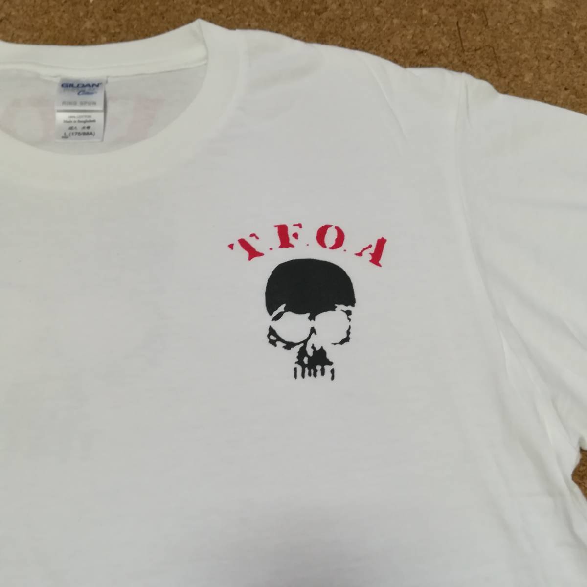 Yahoo!オークション - TFOA・武装戦線・ドクロ・プリントTシャツ・＃3...