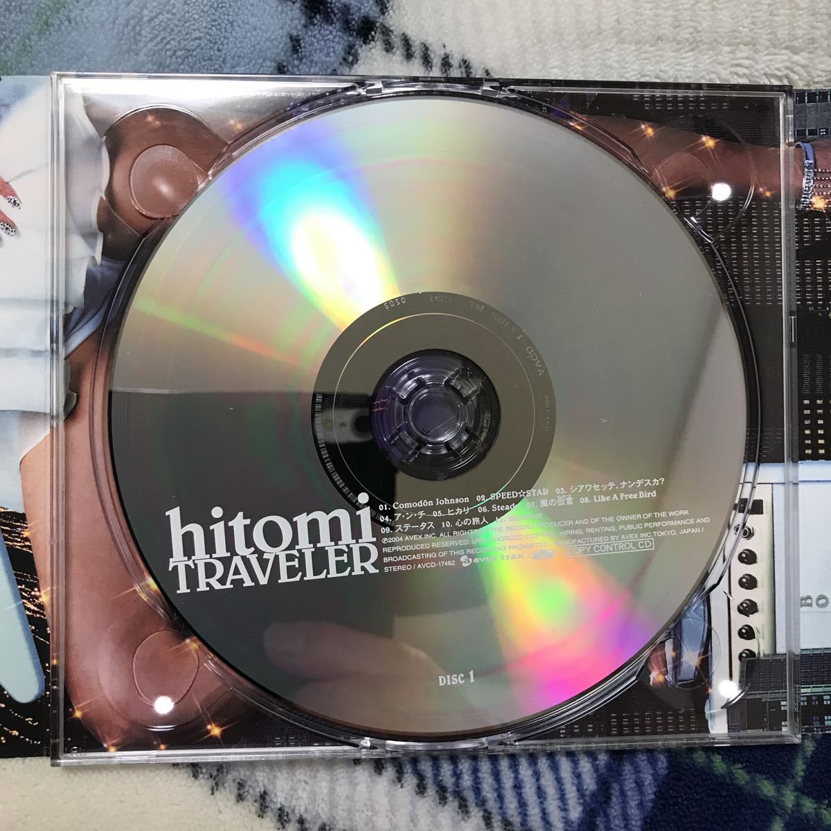 Yahoo!オークション - hitomi TRAVELER CD+DVD