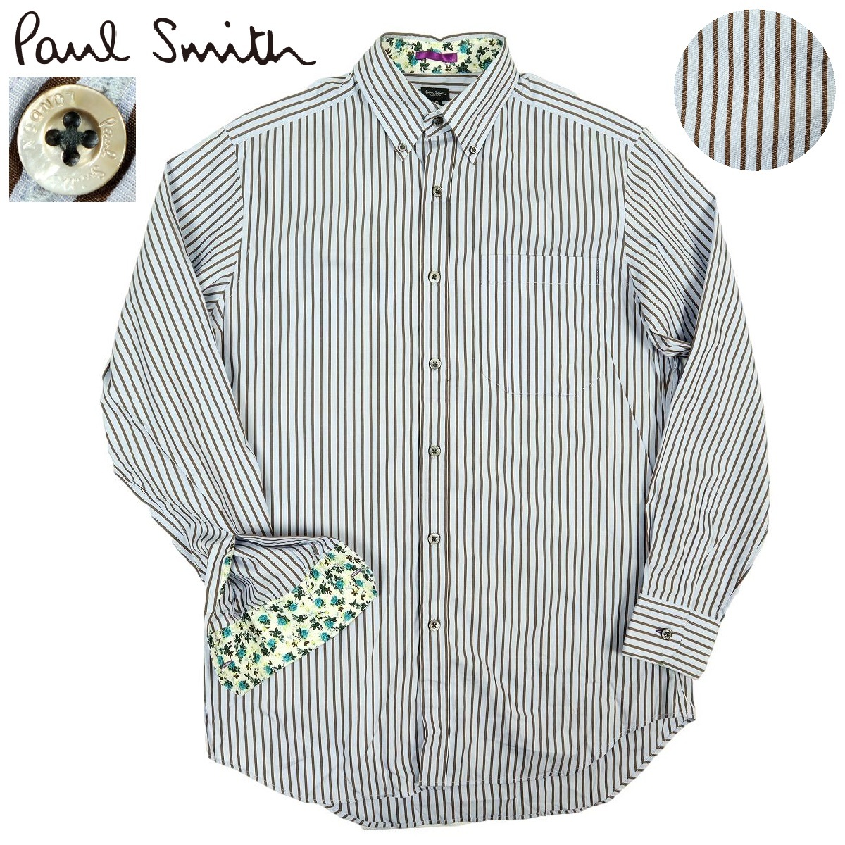Yahoo!オークション - 【B722】【美品】Paul Smith LONDON ポールスミ...