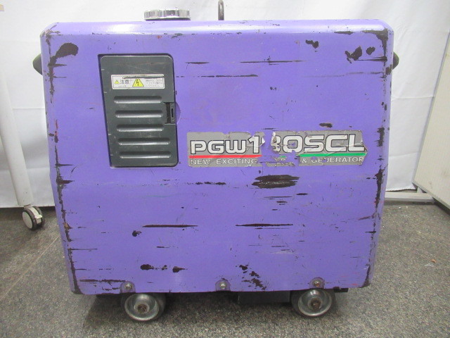 Yahoo!オークション - SP6905 エアーマン エンジン式 溶接 発電機 PGW1...