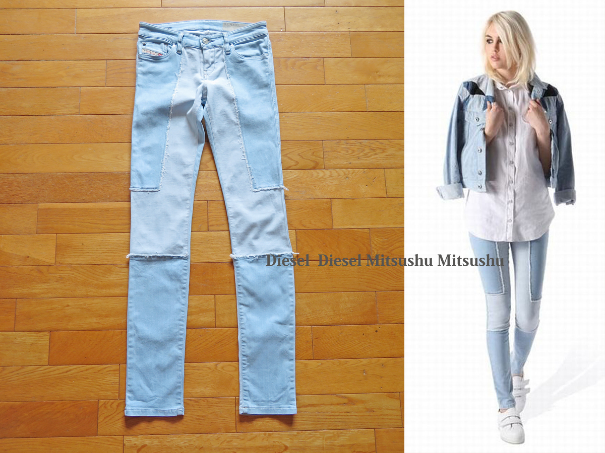 Yahoo!オークション - まぁまぁきれい ディーゼル スキニー デニム sk...