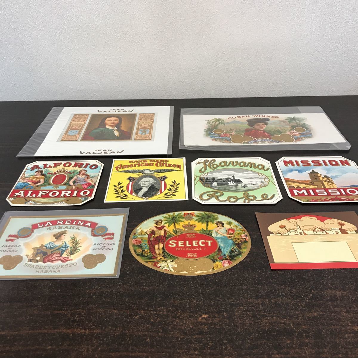 sa09 葉巻 ラベル 8枚セット タバコ 煙草 シガー 古い エンボス加工(印刷物)｜売買されたオークション情報、yahooの商品情報をアーカイブ公開 - オークファン（aucfan.com）