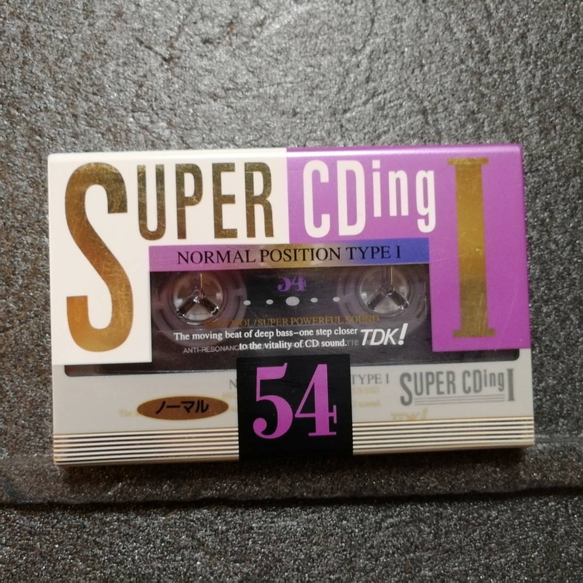 Yahoo!オークション - 未開封 カセットテープ TDK SUPER CDing-Ⅰ 54分
