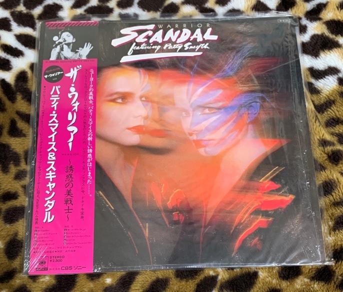 Yahoo!オークション - SCANDAL featuring PATTY SMYTH WARRIOR LP