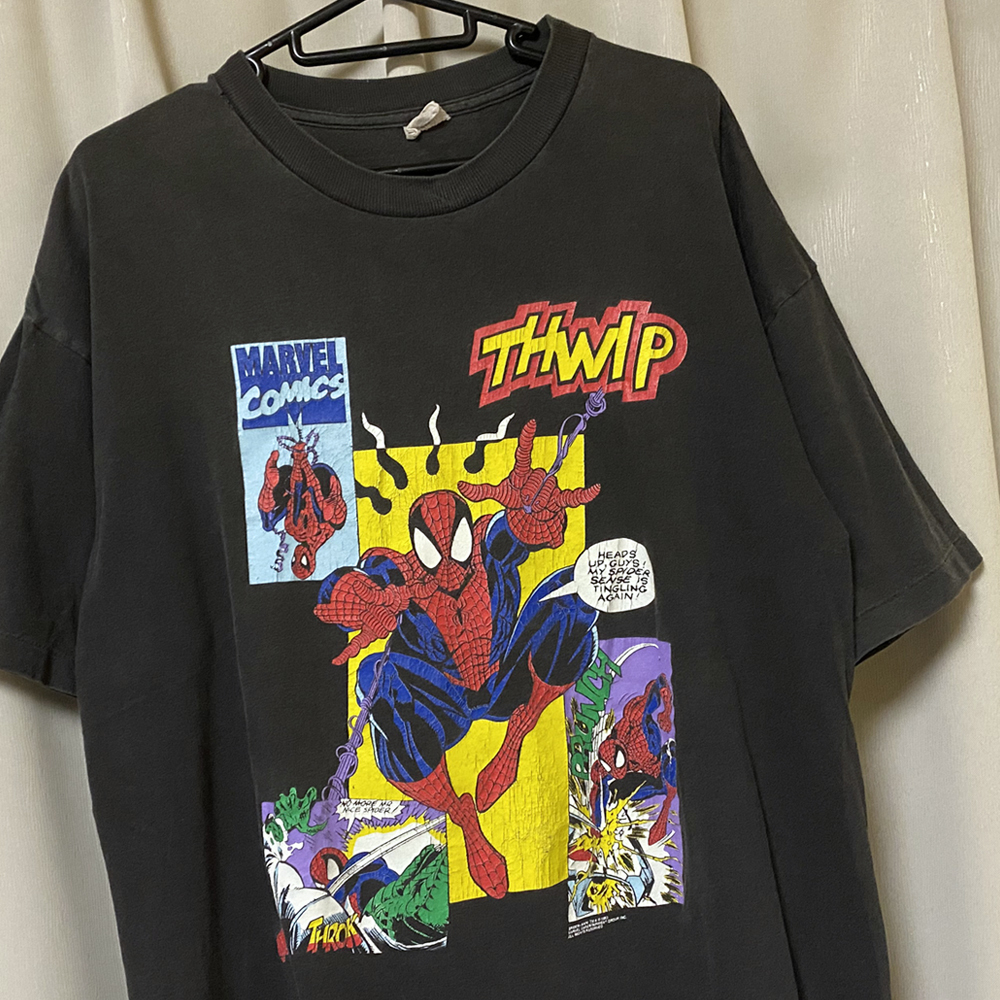 Yahoo!オークション - 90s USA製 ビンテージ MARVEL SPIDERMAN T Yahoo!オークション - 90s USA製 ビンテージ MARVEL SPIDERMAN T