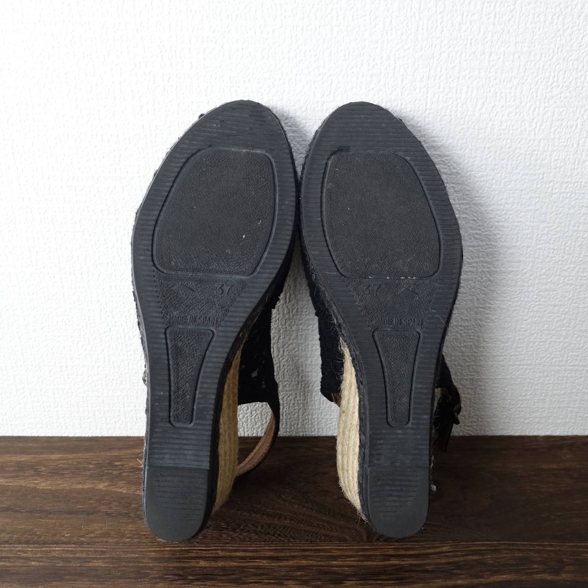 Yahoo!オークション - USED gaimo/ガイモ/37/レースウエッジソールサン...