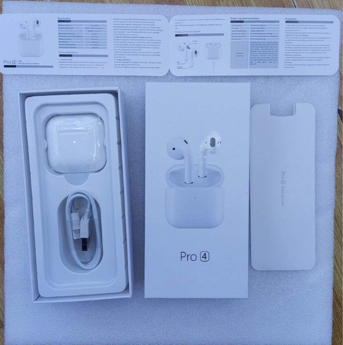 最新版】ワイヤレスイヤホン Air pro4 (AirPod4 mini)|Yahoo 最新版】ワイヤレスイヤホン Air pro4 (AirPod4 mini)|Yahoo