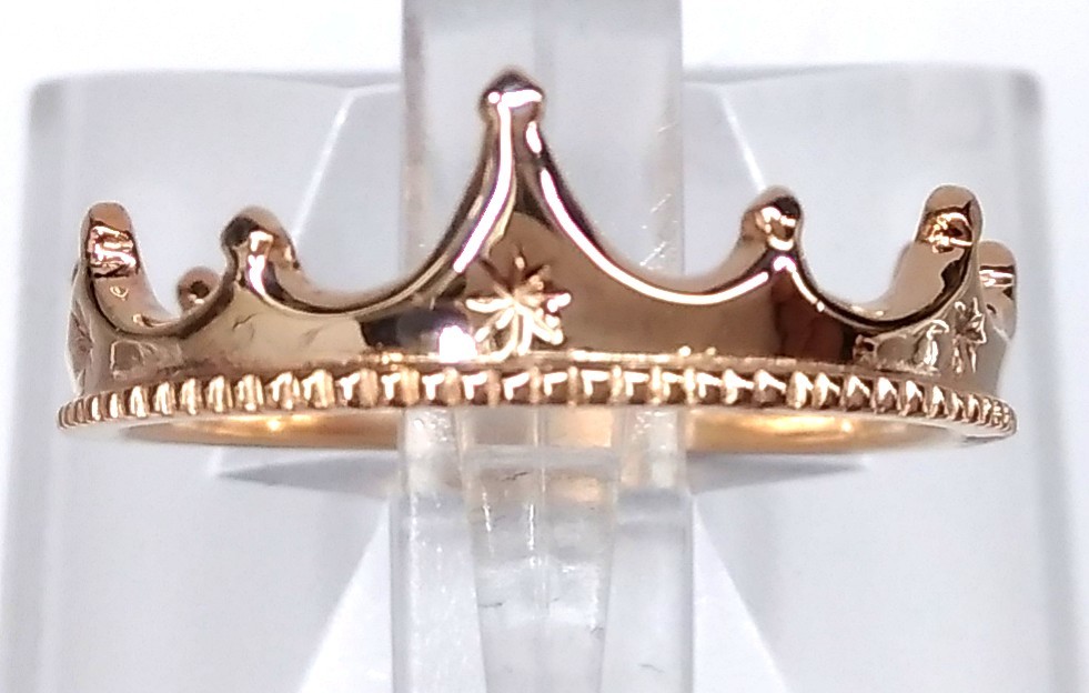 仕上げ済 NOJESS N＋ ノジェス K10 デザインリング 約9号 1.5g(イエローゴールド)｜売買されたオークション情報、yahooの商品情報をアーカイブ公開 - オークファン ...