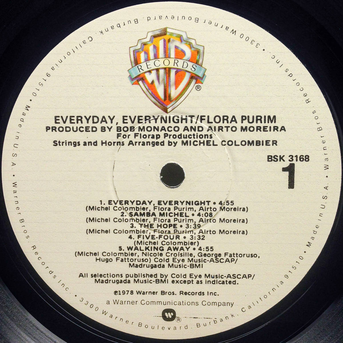 Yahoo!オークション - [LP] '78米Orig / Flora Purim / Everyday Every...