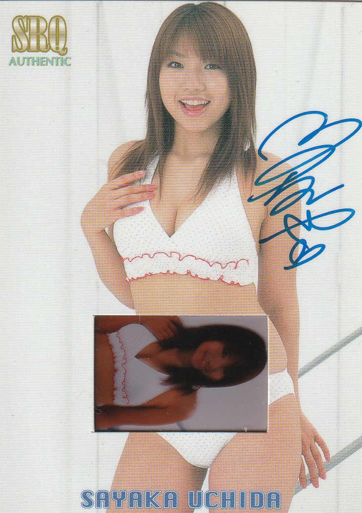 Yahoo!オークション - SRQ03メモリアル 内田さやか 5枚限定水着フィル...