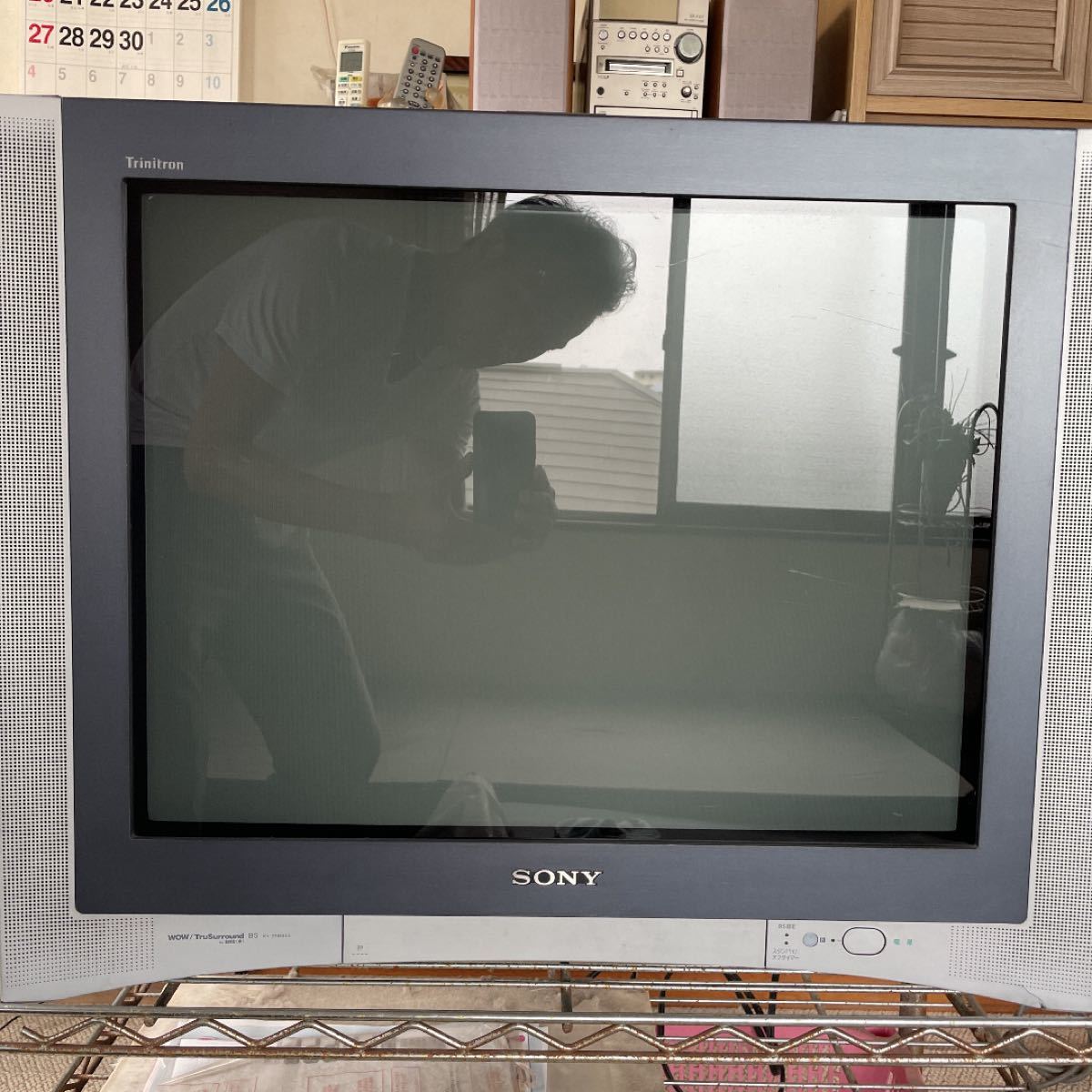 SONY トリニトロン ブラウン管テレビ リモコン付き KV-25DS55 SONY トリニトロン ブラウン管テレビ リモコン付き KV-25DS55