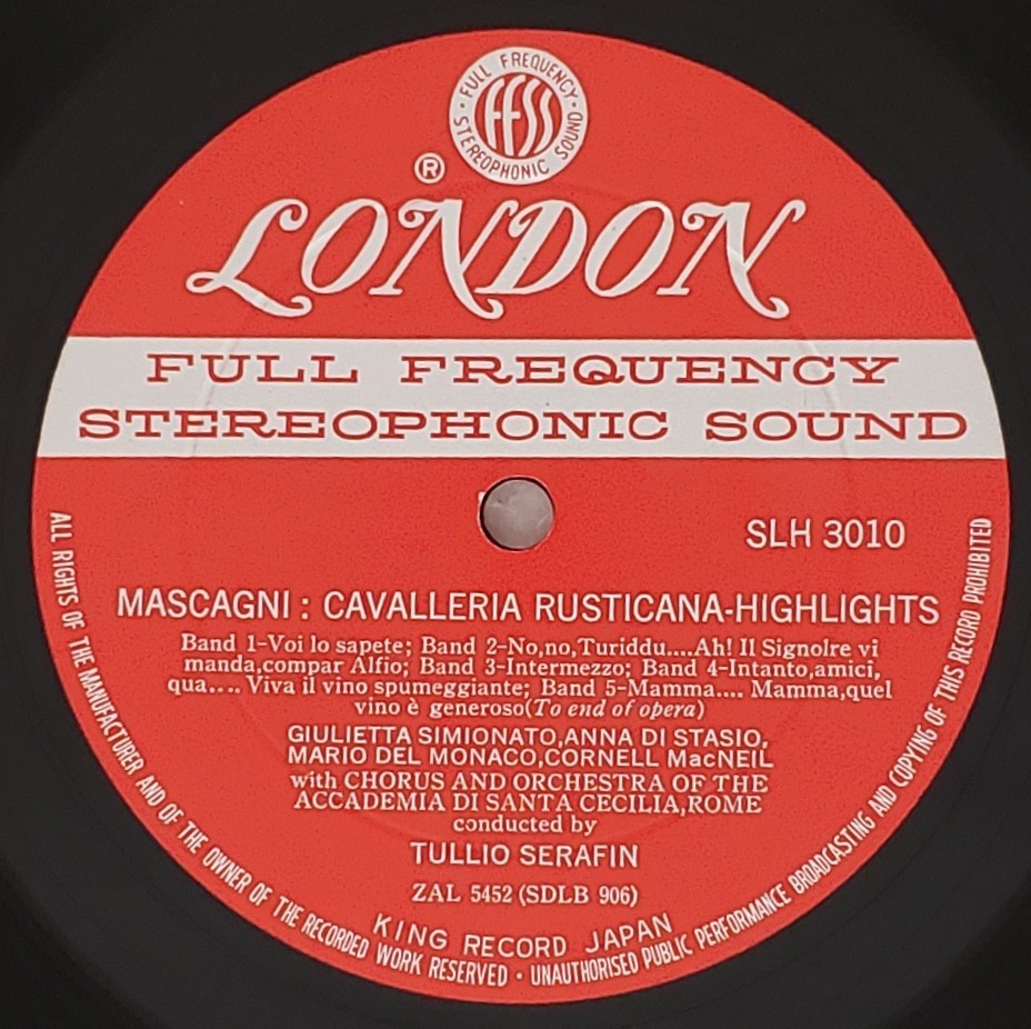 Yahoo!オークション - 良盤屋 C-5072 LP （歌劇ハイライツ） マスカー...