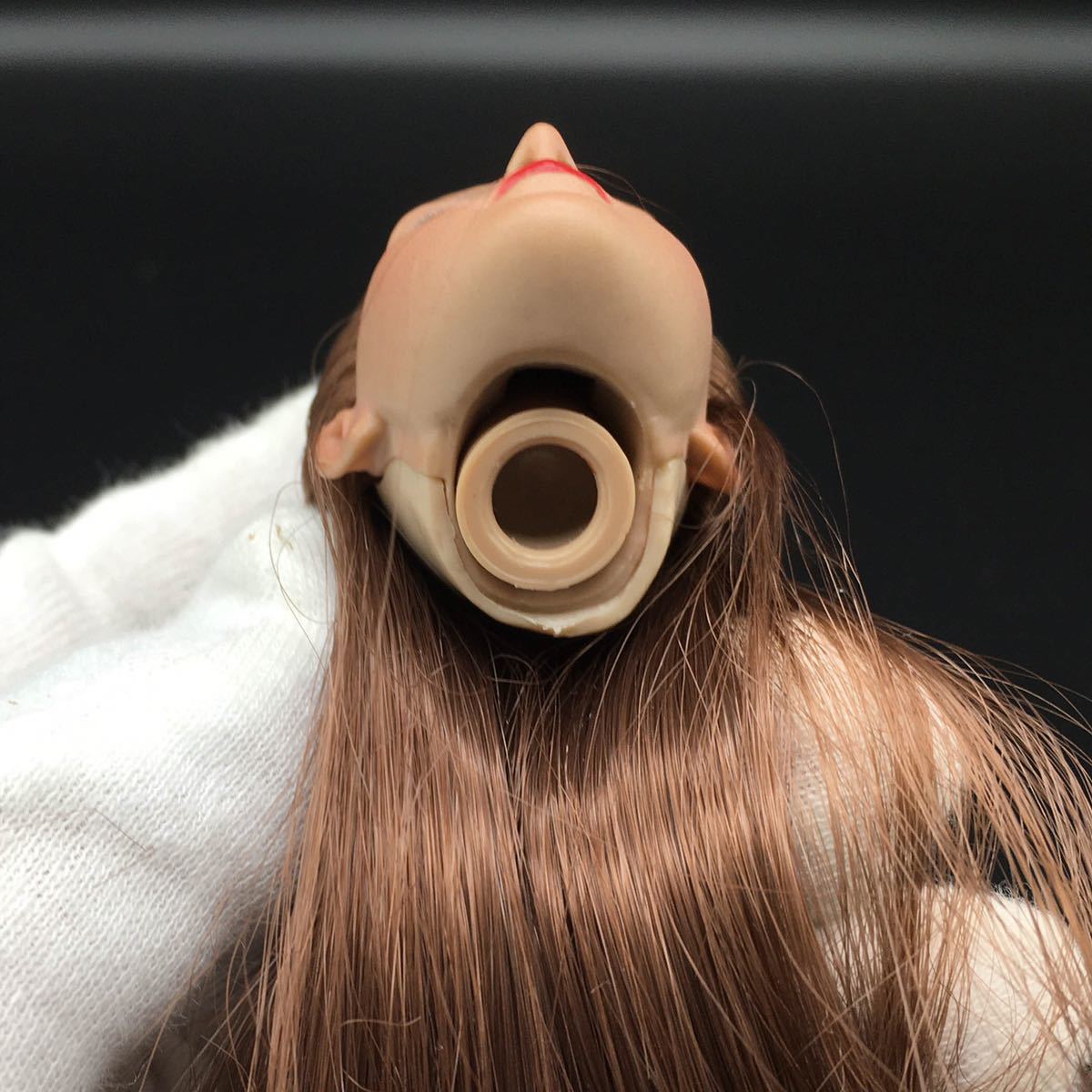 Yahoo!オークション - B233 1/6 フィギュア ヘッド 女性ヘッド 希少品 ...