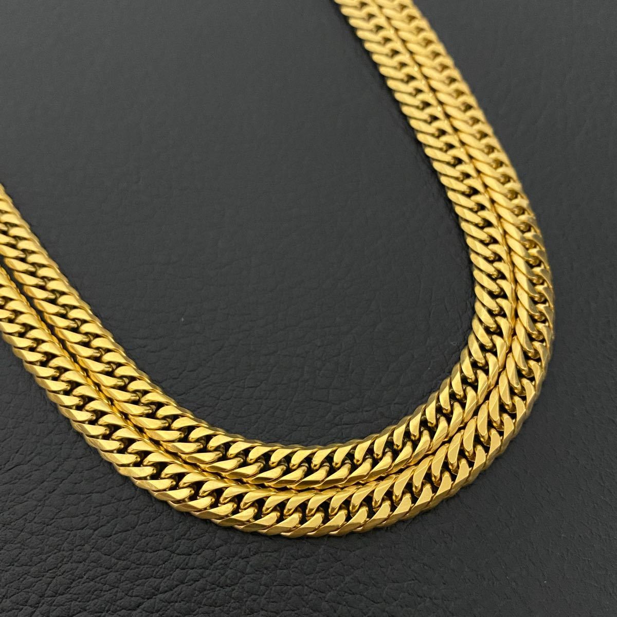 喜平ネックレス 6面ダブル 6mm 60cm 40g 金ネックレス 18K 喜平ネックレス 6面ダブル 6mm 60cm 40g 金ネックレス 18K