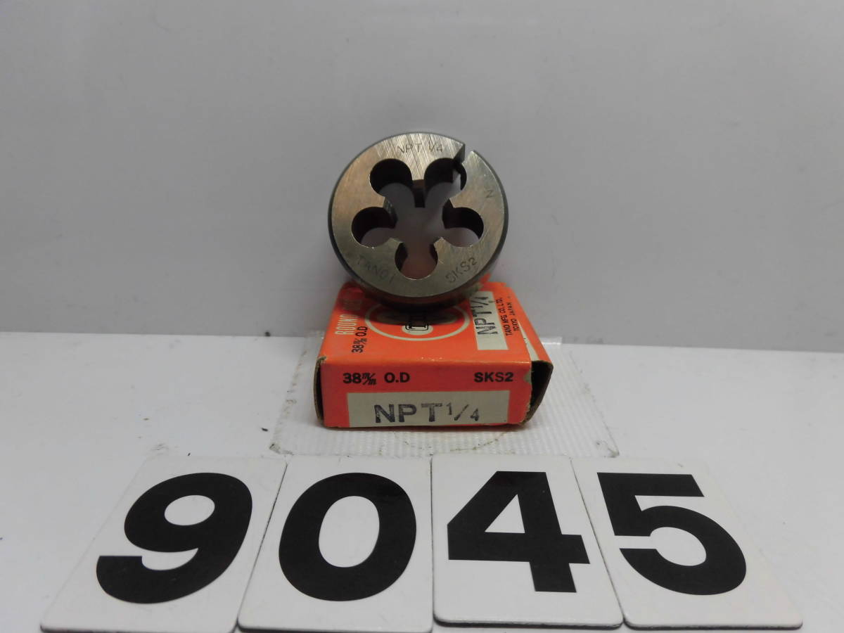 Yahoo!オークション - 9045 Φ38 NPT1/4 TANOI タノイ ダイス ラウンド...