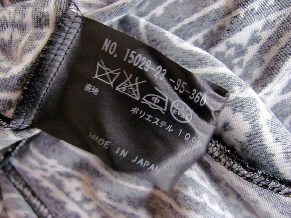 Yahoo!オークション - #anc アナイ ANAYI ワンピース 40 黒 白 総柄 ベ...