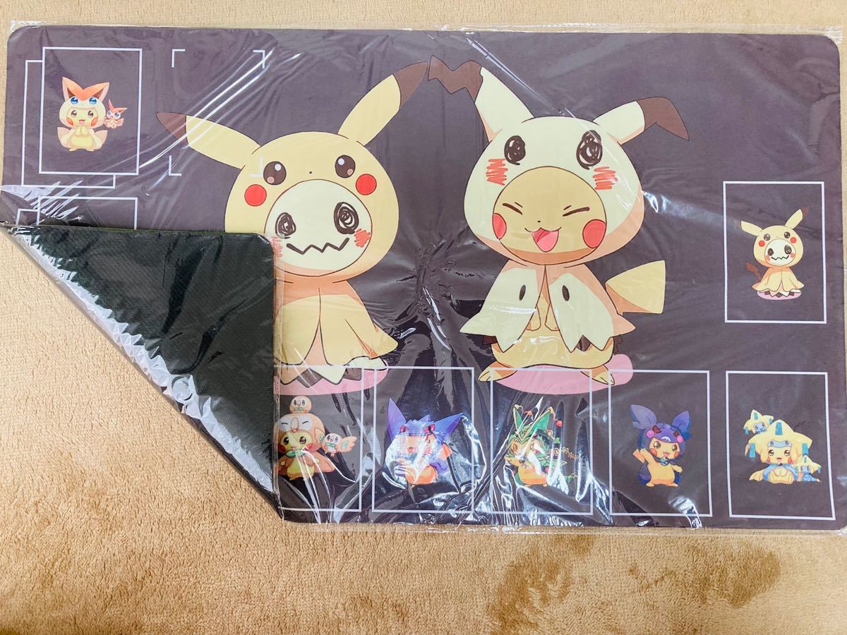 ポケモン ミミッキュ ピカチュウ 希少色 プレイマット マウス ポケモン ミミッキュ ピカチュウ 希少色 プレイマット マウス
