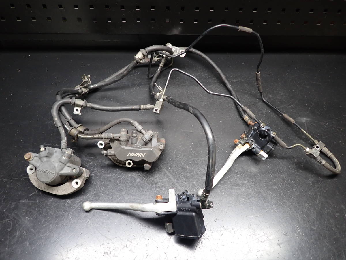 Yahoo!オークション - ホンダ フォルツァ250『前後ブレーキセット マス...