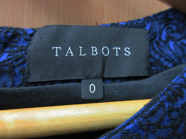 Yahoo!オークション - TALBOTS タルボット ワンピース チュニック 刺繍...