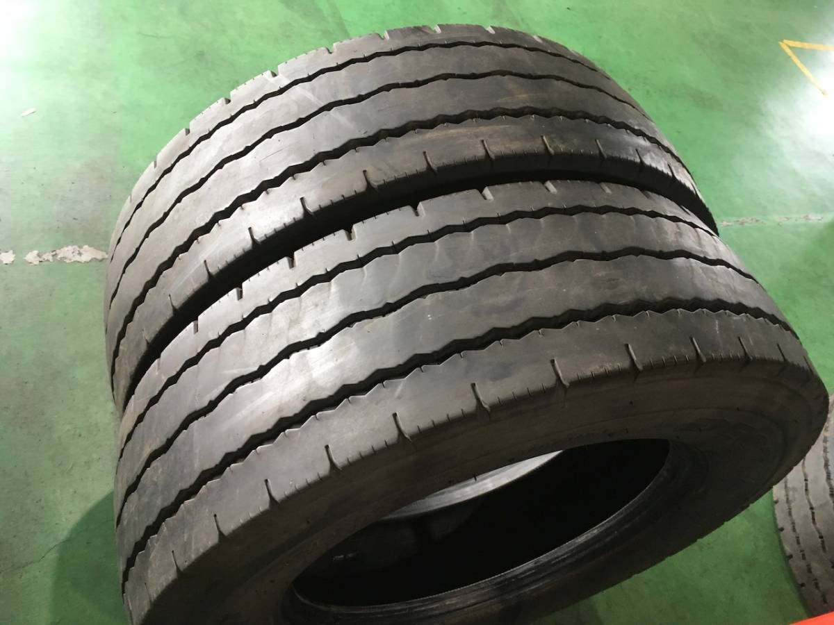 Yahoo!オークション - m678-1-6 275/70R22.5 ダンロップ SP527 中古2...