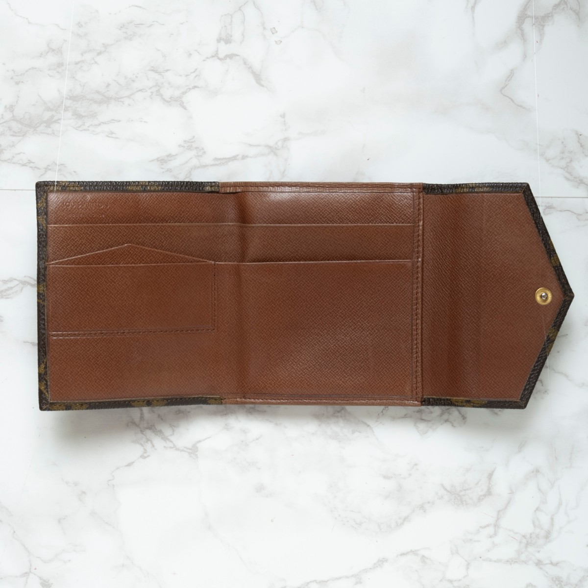 美品】LOUIS VUITTON(ルイヴィトン) モノグラム ポルトモネ 2 美品】LOUIS VUITTON(ルイヴィトン) モノグラム ポルトモネ 2