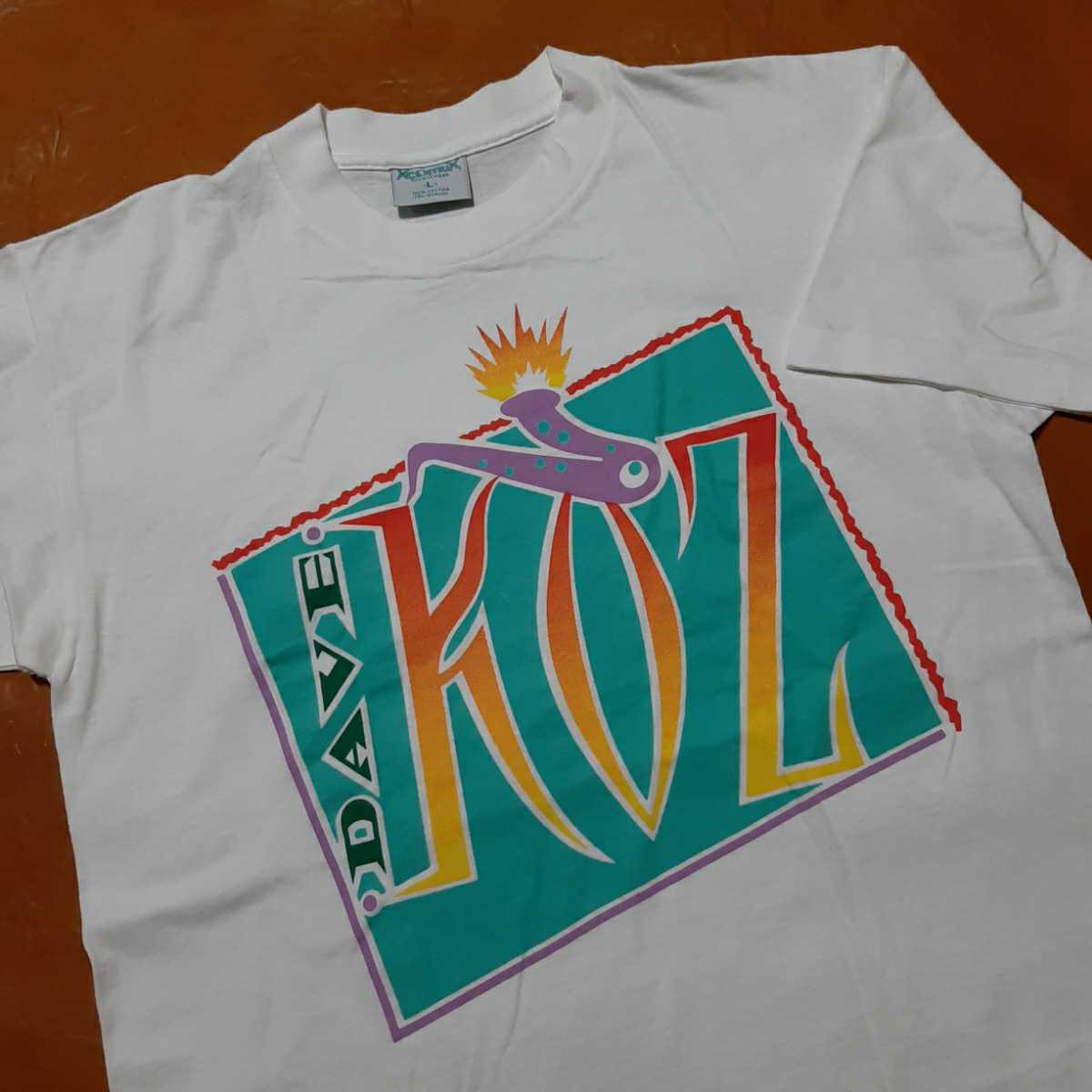 Yahoo!オークション - DAVE KOZ デイヴ・コーズ サックス プリント Tシ...