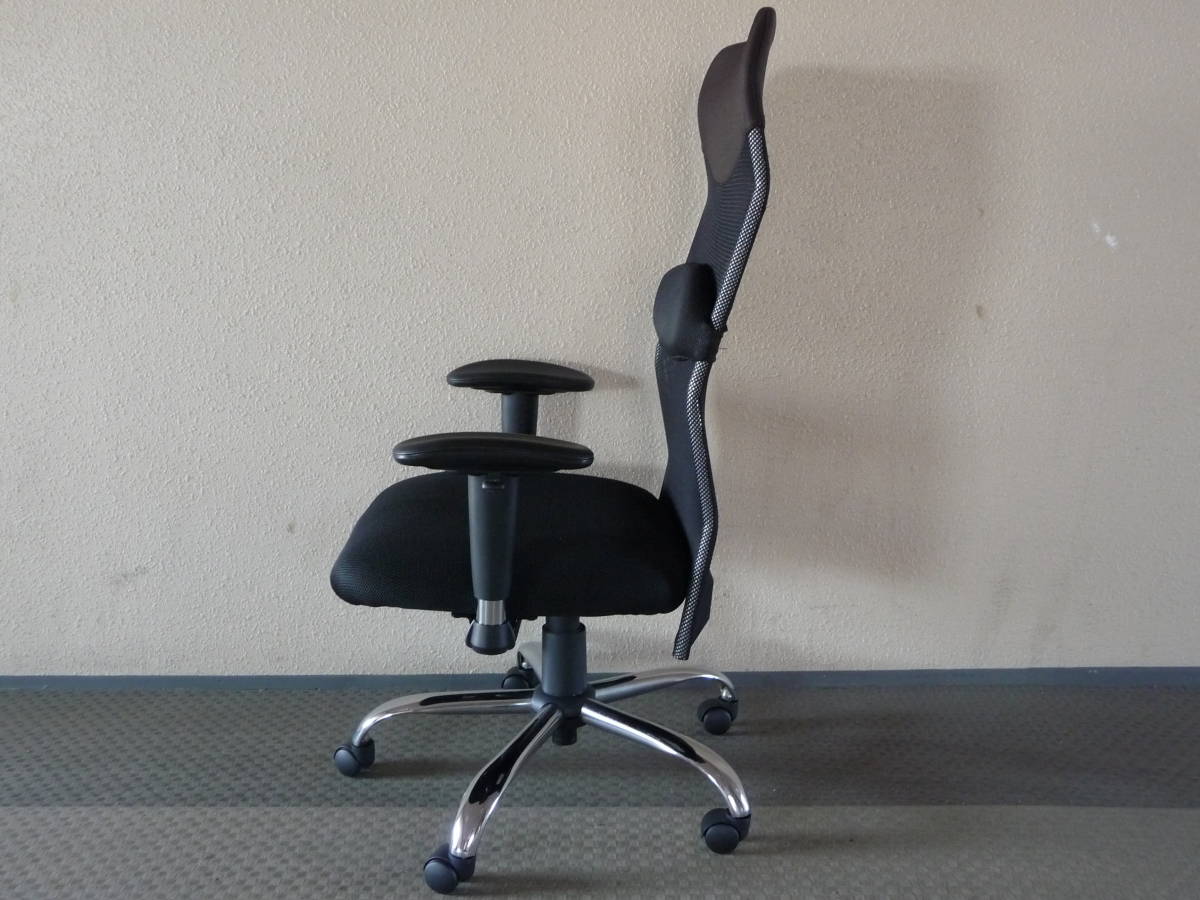 Yahoo!オークション - サンワサプライOAチェア SNC-NET4BKN2 パソコン...