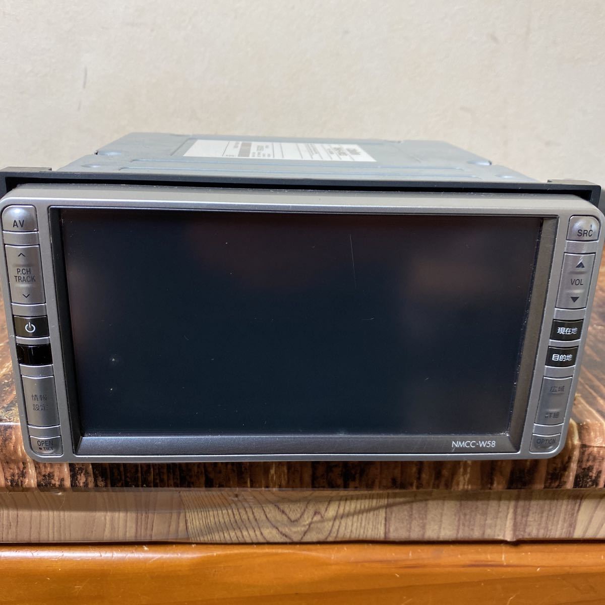 日本代購代標第一品牌【樂淘letao】－ダイハツ純正 ナビ NMCC-W58 動作未確認 ジャンク