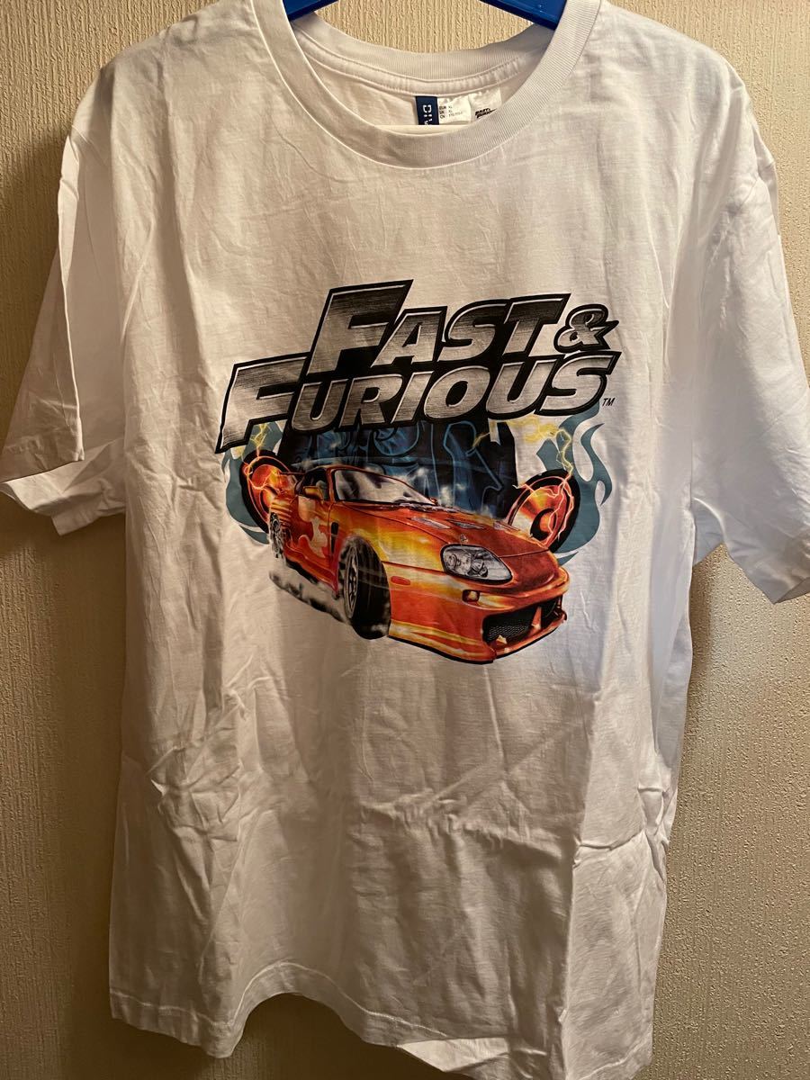 ワイルドスピード ワイスピ FAST&FURIOUS Tシャツ XLサイズ ワイルドスピード ワイスピ FAST&FURIOUS Tシャツ XLサイズ