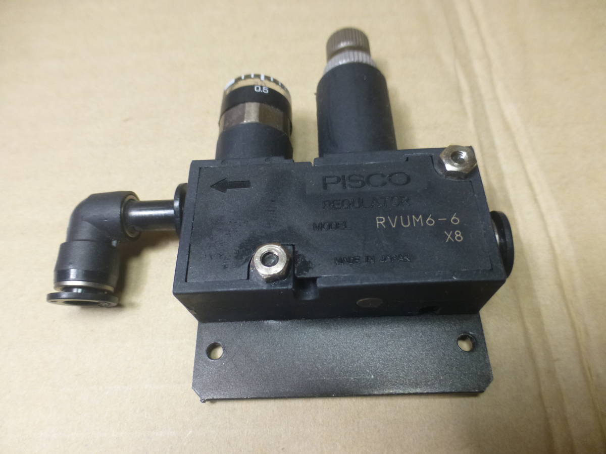 Yahoo!オークション - PISCO REGULATOR RVUM6-6 X8(管理番号A)