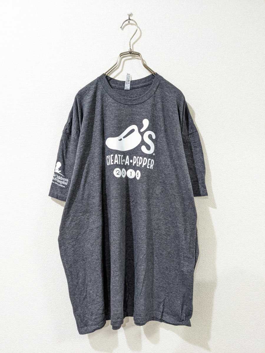 Yahoo!オークション - ALSTYLE 古着 Tシャツ グレー プリント ストリー...