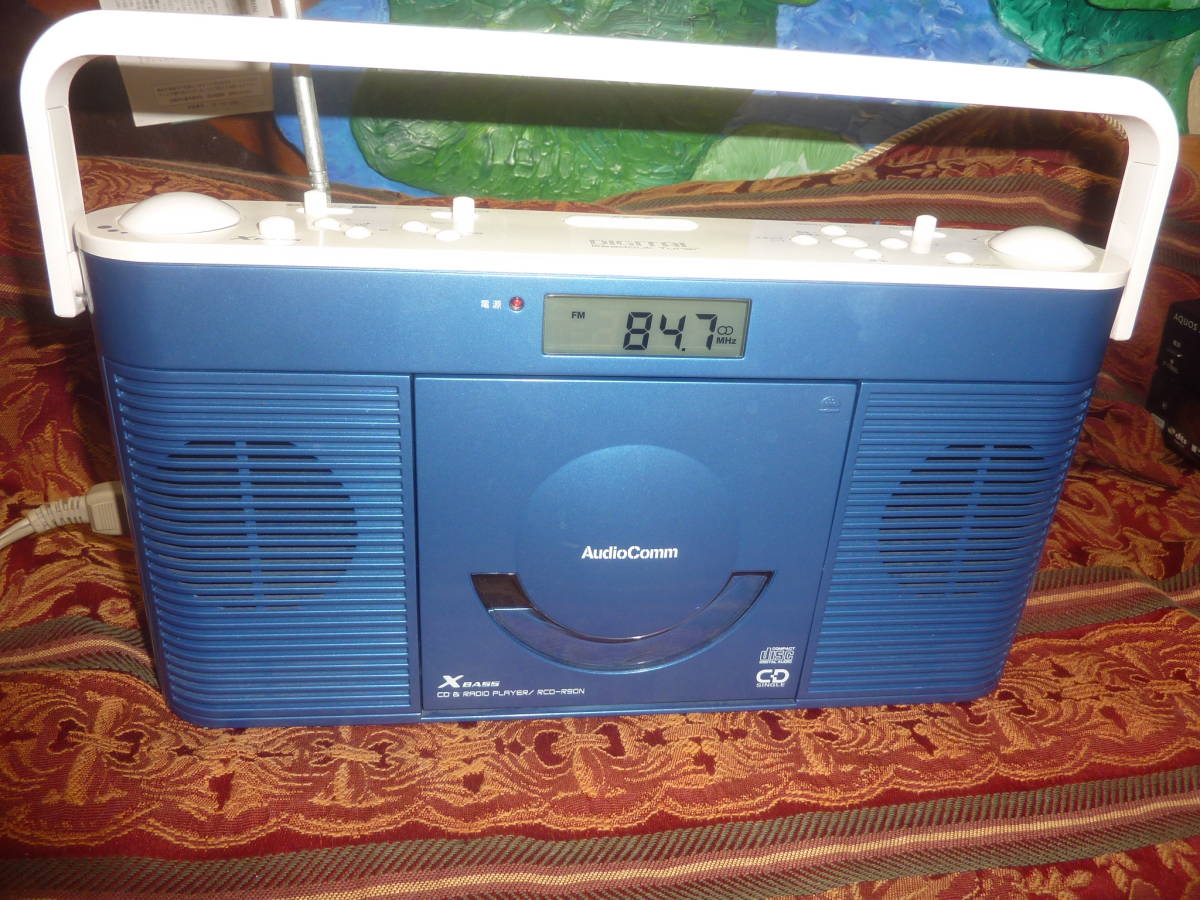 Yahoo!オークション - AudioComm RCD-R90N-A CD/AMFM CDラジオプレイヤ...