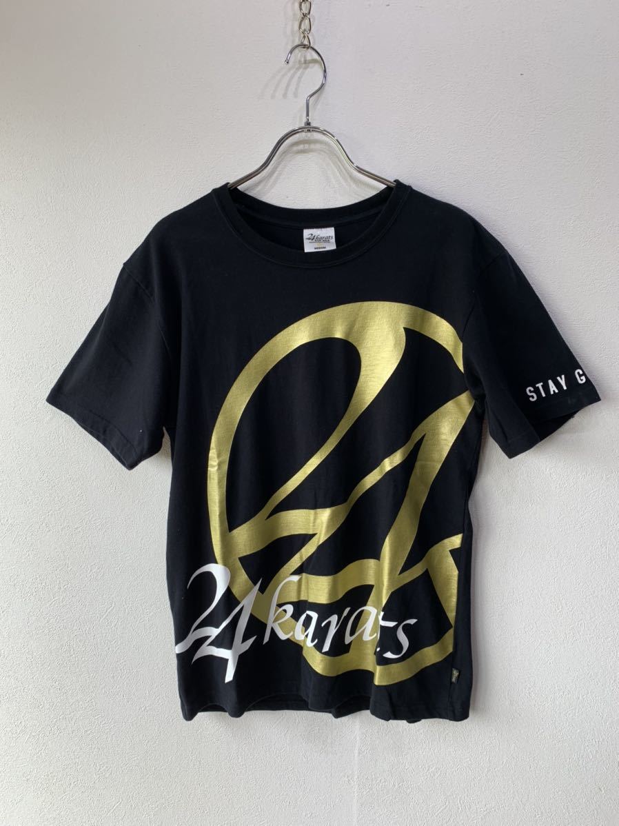 Yahoo!オークション - 【人気】24 Karats Tシャツ メンズ Mサイズ 黒／...