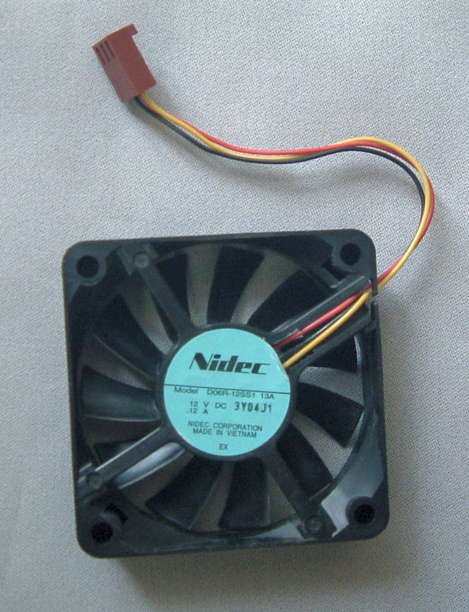 Yahoo!オークション - 【60mmファン】 Nidec D06R-12SS1 動作保証